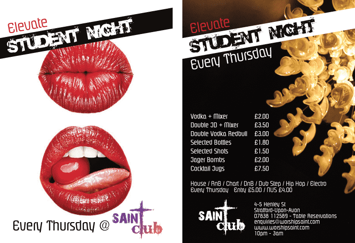 Saint Club - Sparkes Creative | Logo & Brand | Web Design